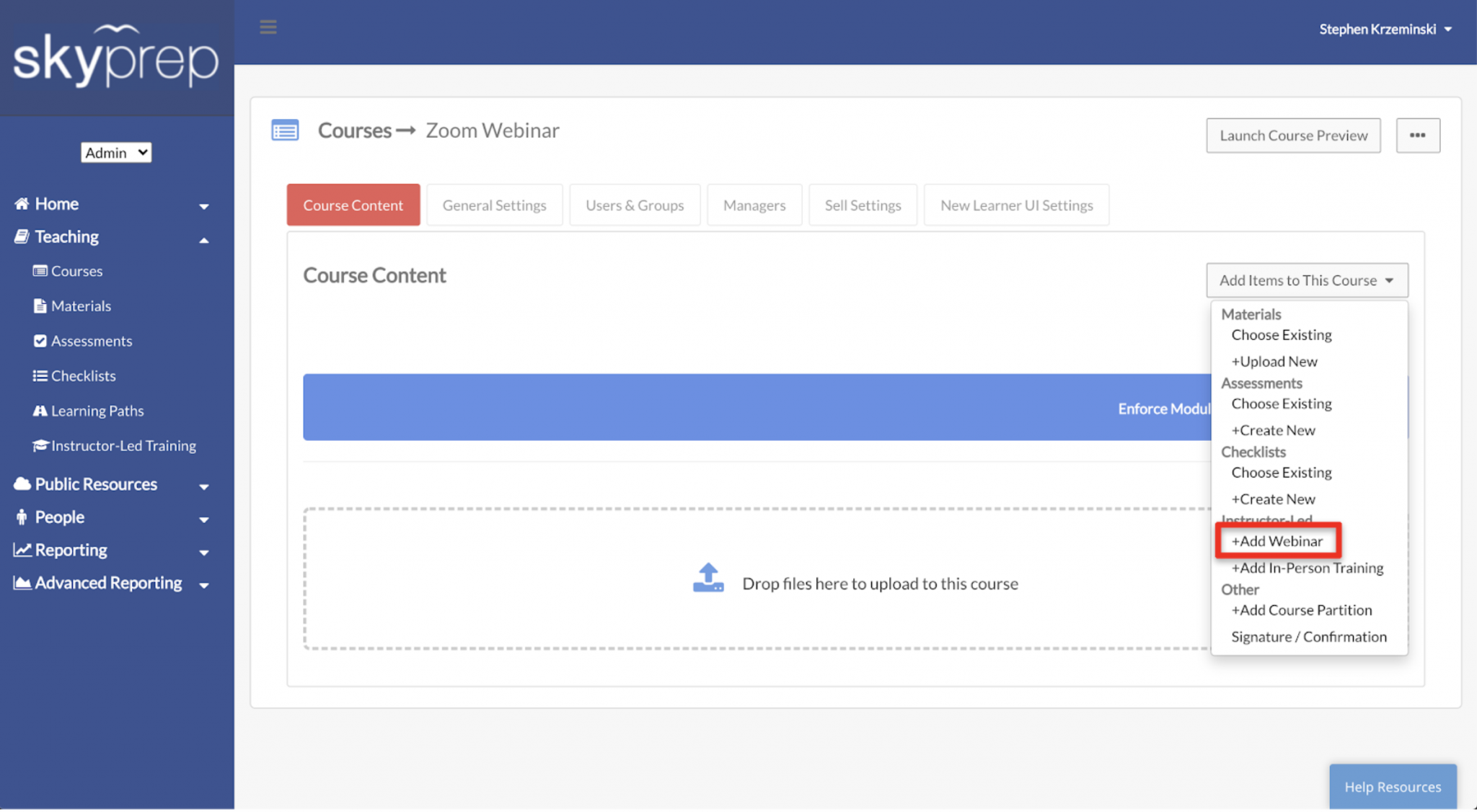 Zoom Integration for Learning Management System | SkyPrep